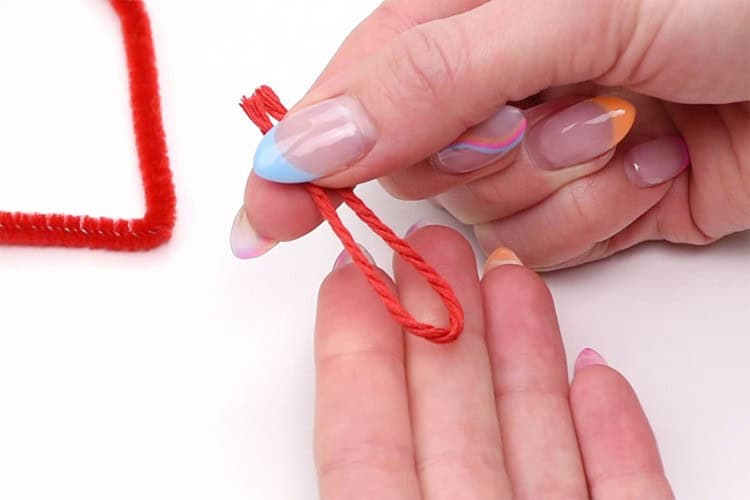 Macrame Heart | Easy Macrame Hearts for Valentine's Day
