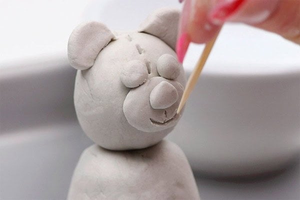 Clay Bear | DIY Air Dry Clay Teddy Bear