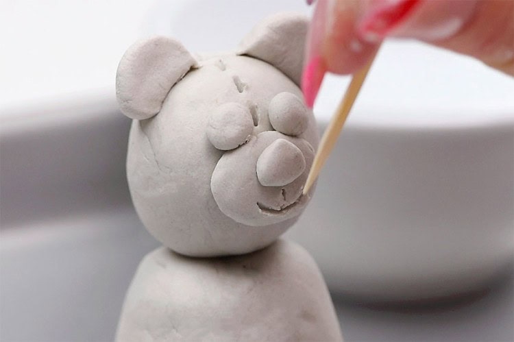 Clay Bear | DIY Air Dry Clay Teddy Bear