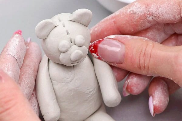 Clay Bear | DIY Air Dry Clay Teddy Bear