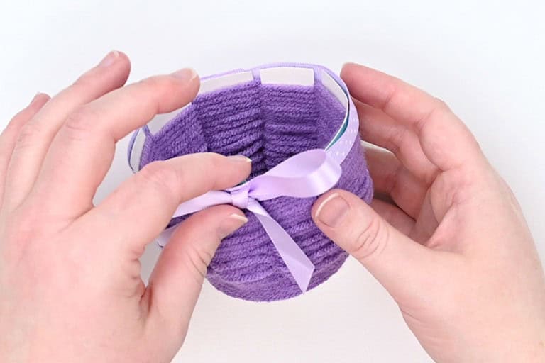 Mini Easter Basket Craft | Paper Cup Woven Easter Baskets