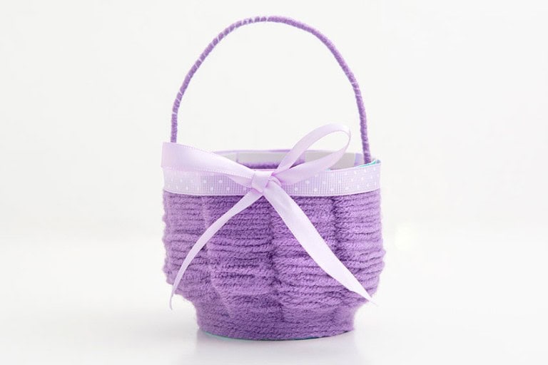 Mini Easter Basket Craft | Paper Cup Woven Easter Baskets