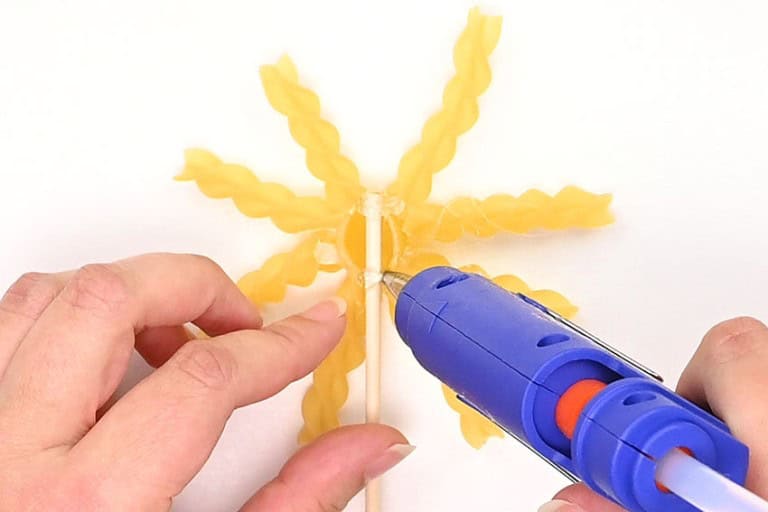 Pasta Flowers Craft | How to Make Easy Pasta Flowers
