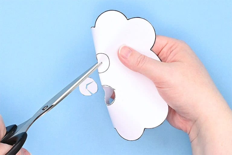 Cotton Ball Sheep Craft | Easy Sheep Puppet for Spring