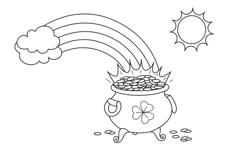 Rainbow Coloring Pages | FREE Printable Rainbow Coloring Sheets