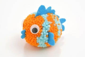 Pom Pom Fish | Cute and Easy Fish Craft
