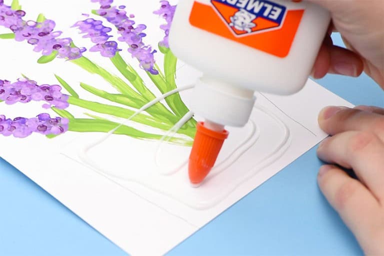 Q-Tip Flower Painting | Easy Flower Painting for Kids