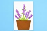 Q-Tip Flower Painting | Easy Flower Painting for Kids