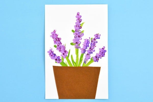 Q-Tip Flower Painting | Easy Flower Painting for Kids