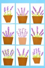 Q-Tip Flower Painting | Easy Flower Painting for Kids