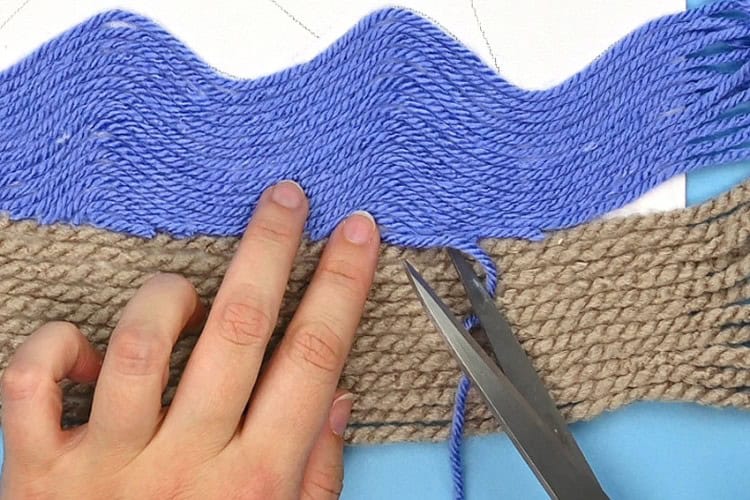 DIY Yarn Art | Easy Yarn Painting