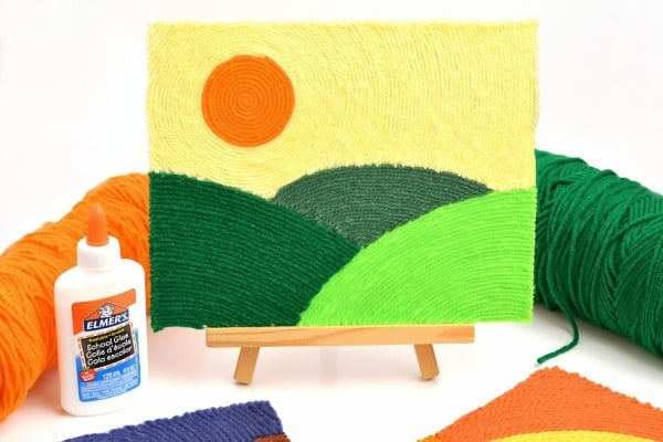 Yarn Pen Art Hack: How to "Paint" With Yarn Using a Pen