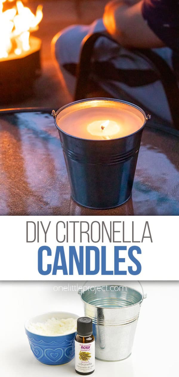 How to Make Citronella Candles | Easy DIY Citronella Candle