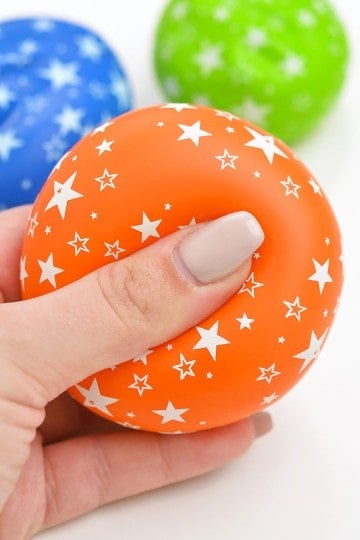 Moon Sand Stress Ball: An Easy DIY Balloon Stress Ball