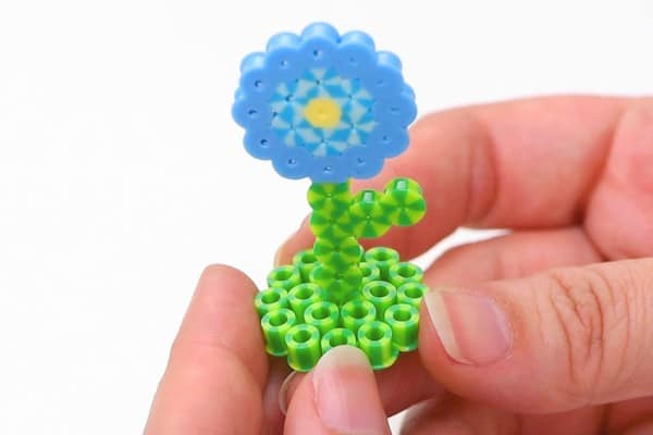 Perler Bead Flower | Easy Flower Perler Bead Patterns