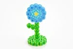 Perler Bead Flower | Easy Flower Perler Bead Patterns