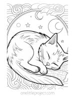 Cat Coloring Pages | Free Printable Kitten Coloring Sheets