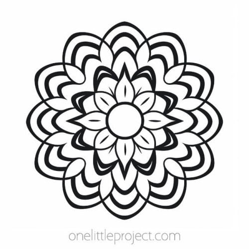 Flower Coloring Pages | Free, Printable Flower Coloring Sheets