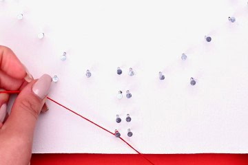 Maple Leaf String Art | Easy String Art Craft for Canada Day