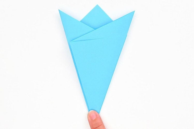 How to Make Paper Flowers | Easy Folded Kirigami Flowers