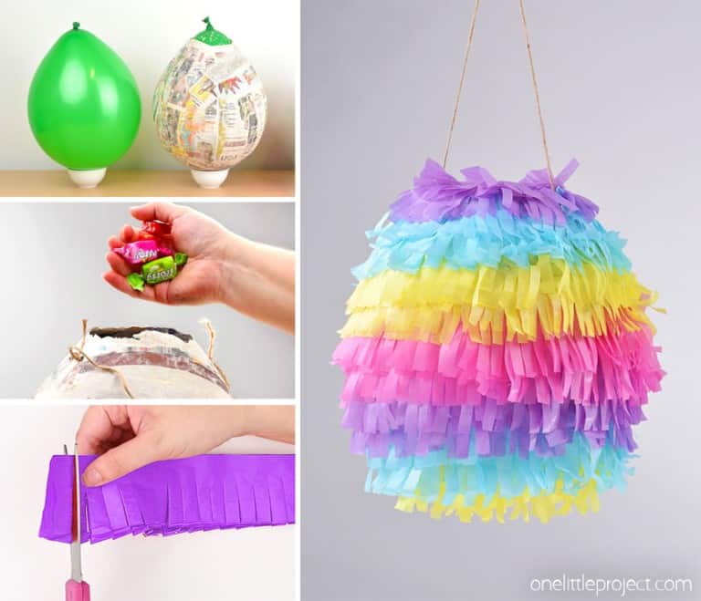 How to Make a Pinata with a Balloon | Easy DIY Pinata