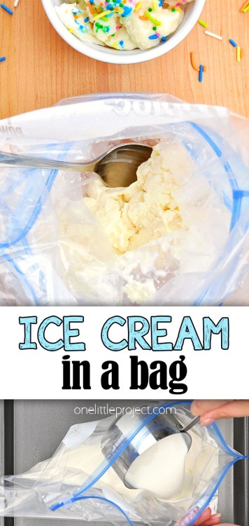 How to Make Ice Cream in a Bag (Easy Science for Kids!)