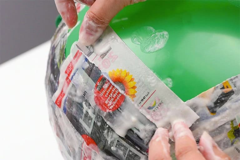 How to Make a Pinata with a Balloon | Easy DIY Pinata