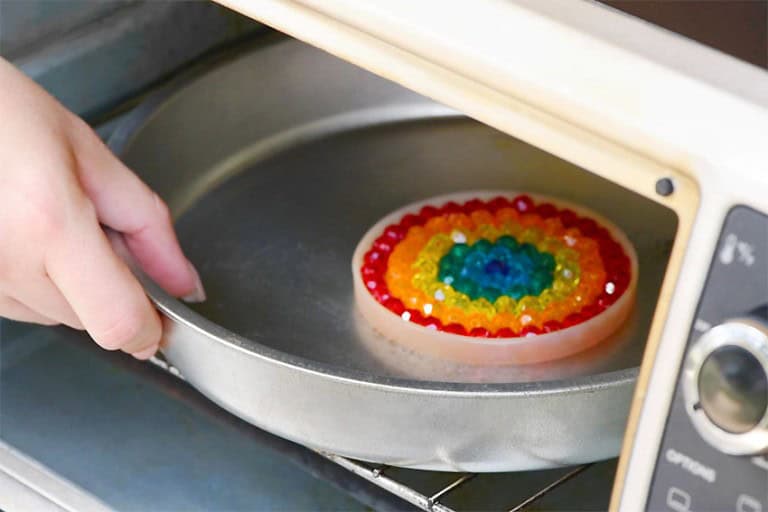 Melted Bead Suncatchers | Easy DIY Suncatchers With Plastic Beads
