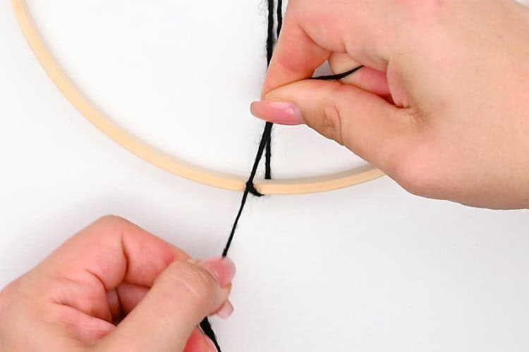 Yarn Spider Web Craft | How to Make a Spider Web from Yarn