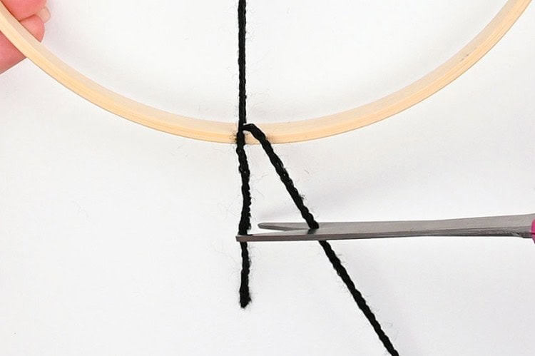 Yarn Spider Web Craft | How to Make a Spider Web from Yarn