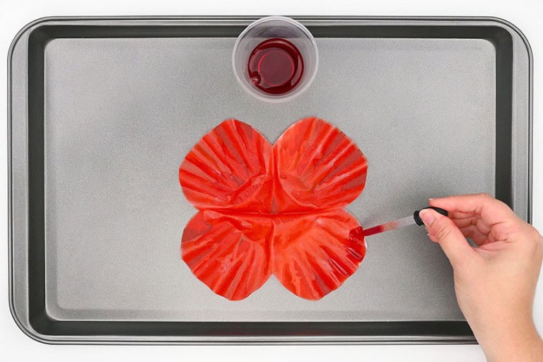 Coffee Filter Poppies | Easy Poppy Coffee Filter Craft