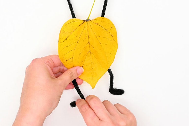 Fall Leaf People Craft | Autumn Leaves Art Project