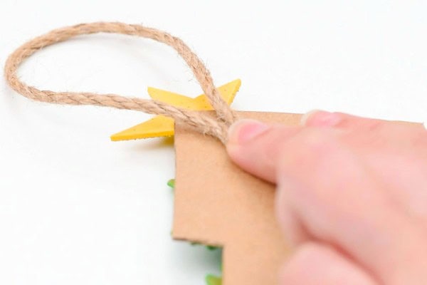 Bow Tie Pasta Ornaments | Noodle Christmas Tree Craft