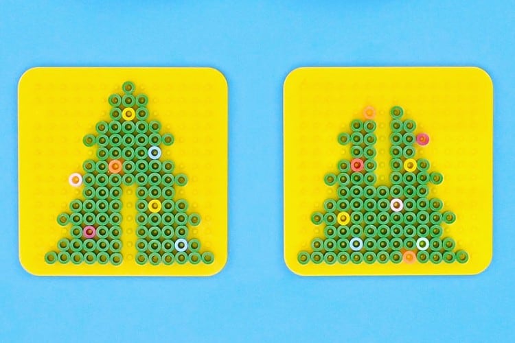 Christmas Perler Beads | FREE Christmas Perler Bead Patterns