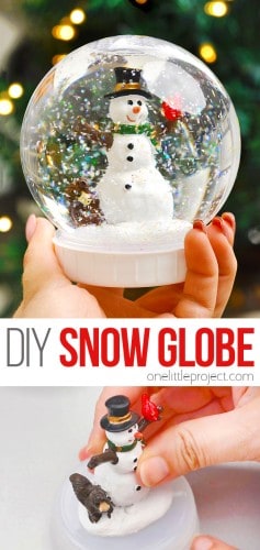 DIY Snow Globe | How to Make a Snow Globe