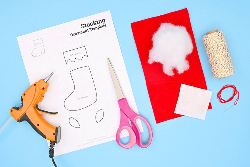 DIY Felt Ornaments | 7 Free, Printable Felt Ornament Patterns