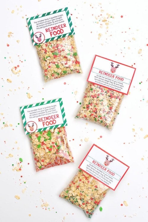 Reindeer Food | Magic Reindeer Food Recipe (Free Printable Labels!)