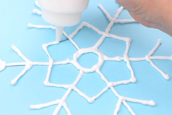 DIY Snow Paint | How to Make Puffy Snow Paint (So Fun!!)