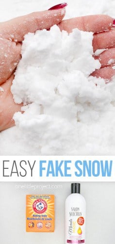 How to Make Fake Snow | Fun and Easy Fake Snow Recipe