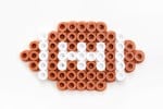 Football Perler Beads | Free Football Perler Bead Patterns
