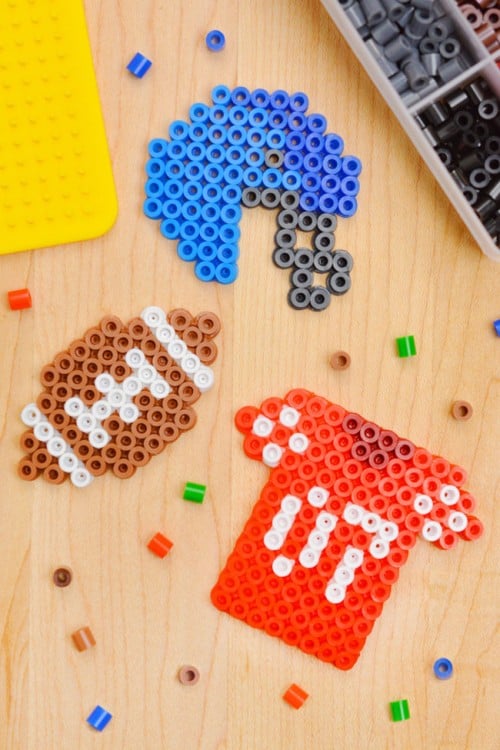Football Perler Beads | Free Football Perler Bead Patterns