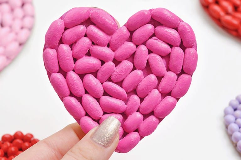 Hot Glue Heart Embroidery | Easy 3D Embroidery Hack