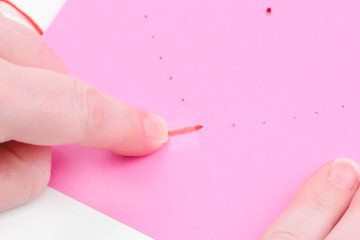 Heart String Art Cards | Easy String Art Heart Card for Valentine's Day