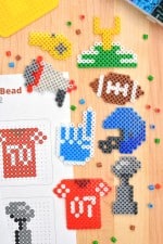 Football Perler Beads | Free Football Perler Bead Patterns
