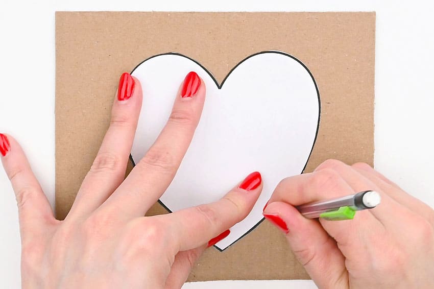 Valentine's Day Bean Art | Heart Bean Mosaics