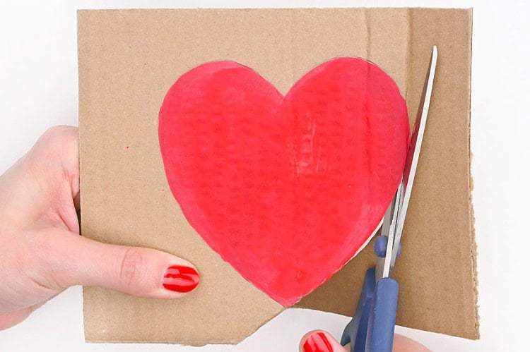 Valentine's Day Bean Art | Heart Bean Mosaics