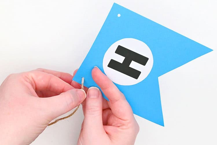 DIY Banner | Happy Birthday Banner Printable (Customizable Letters!)