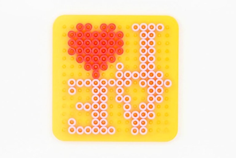 Valentine's Perler Beads | FREE Valentine's Day Perler Bead Patterns