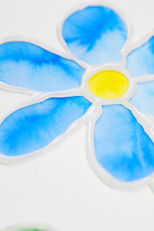 Glue Gun Art Flowers | How to "Paint" with a Hot Glue Gun