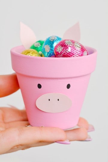 Clay Pot Animals | Easy Animal Flower Pots (Free Template!)